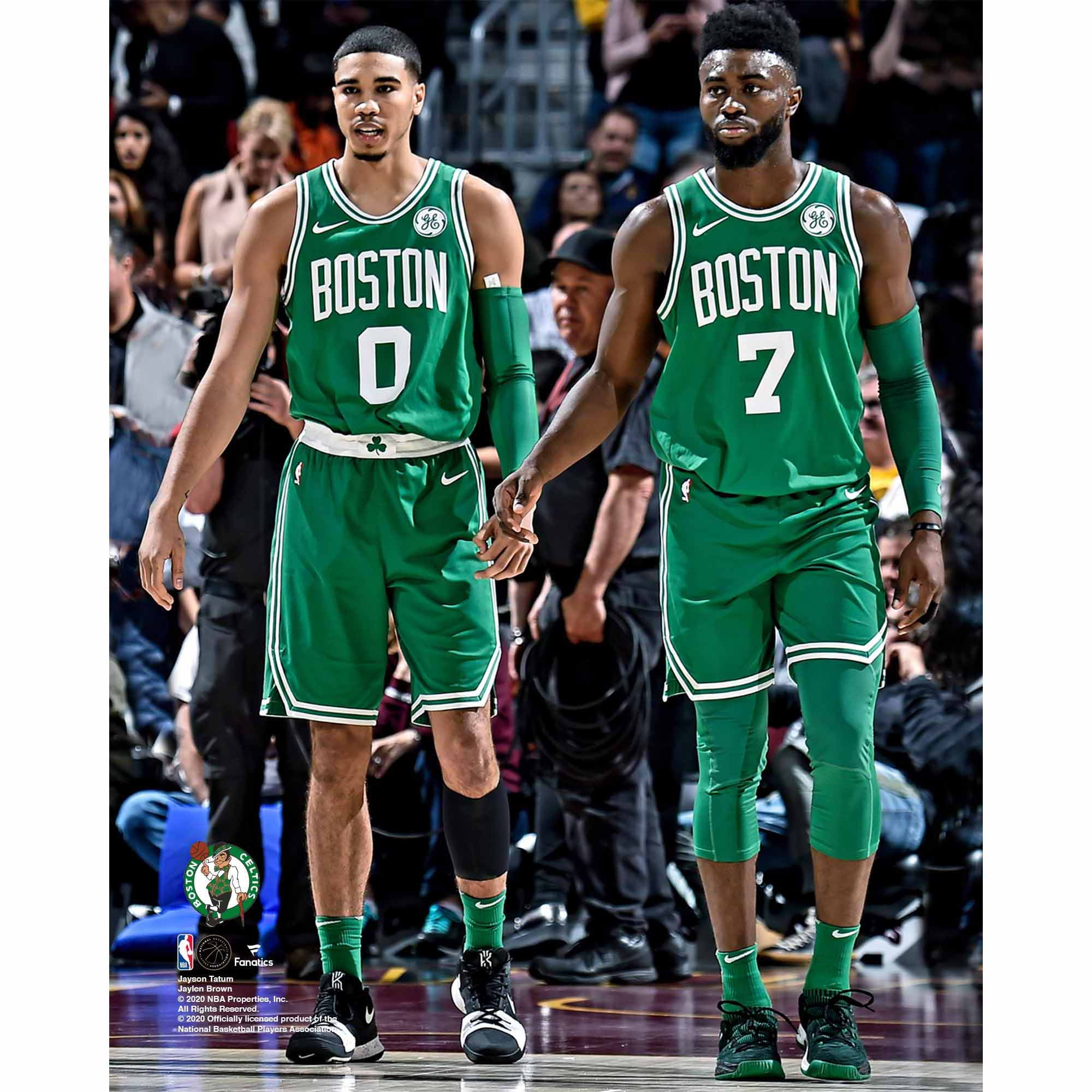 Jayson Tatum and Jaylen Brown Boston Celtics Unsigned Photograph - Walmart.com