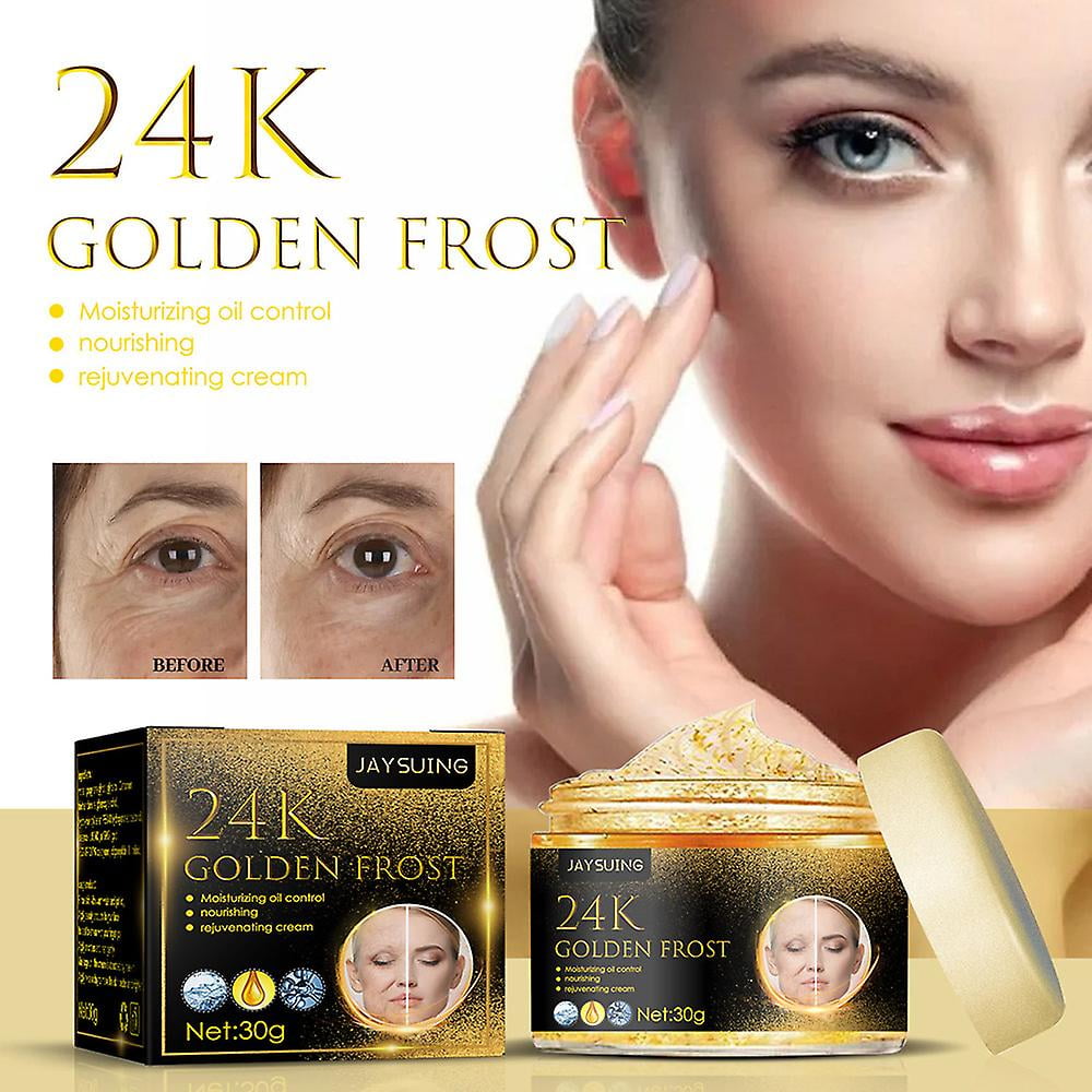 Jaysuing 24k Gold Cream Desalination Fine Anti-wrinkle Firming Moisturize The Skin Facial Laxity ...
