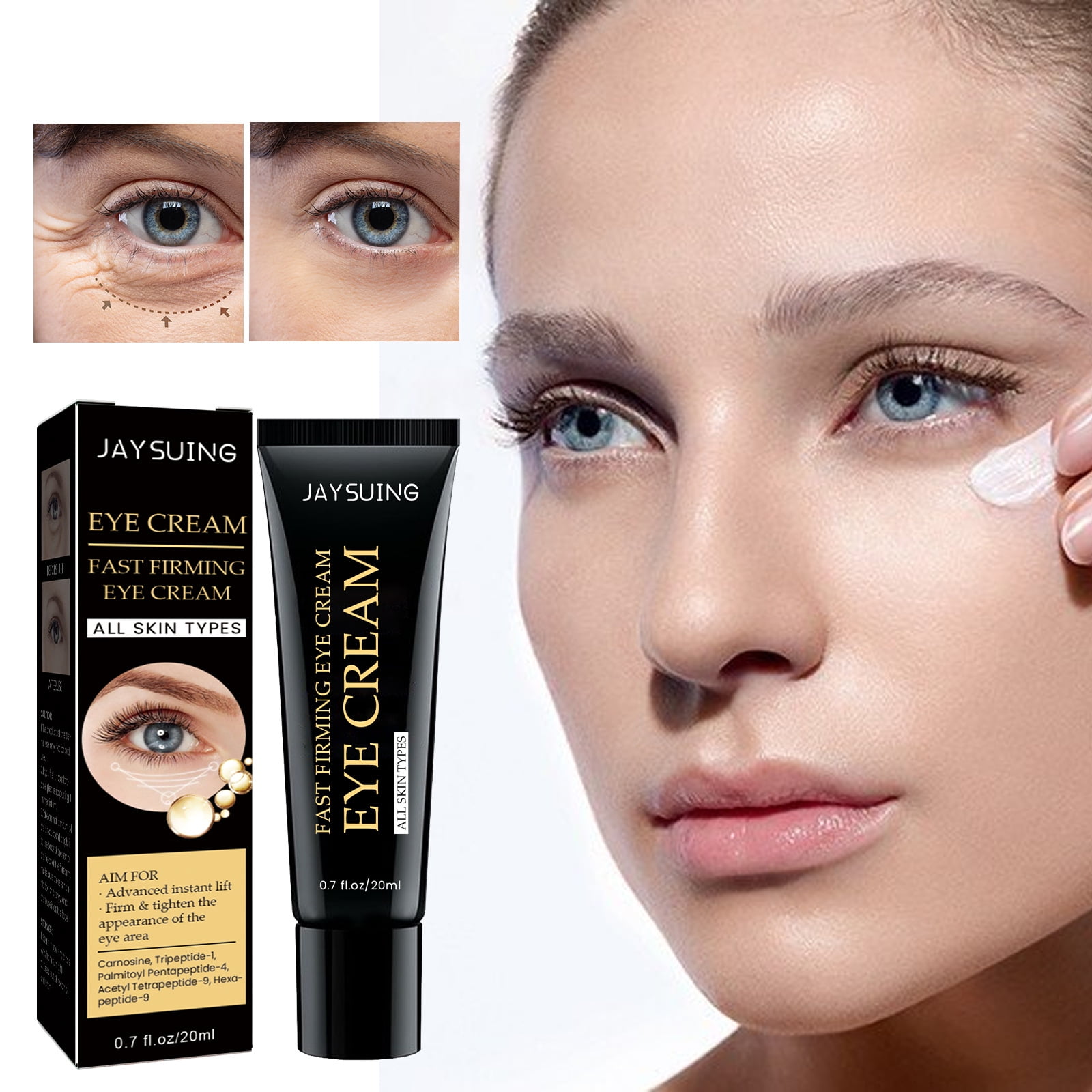 Jaysuing Firming Eye Cream lightens eye bags, dark circles, fine lines ... Jaysuing Firming Eye Cream lightens eye bags, dark circles, fine lines ...