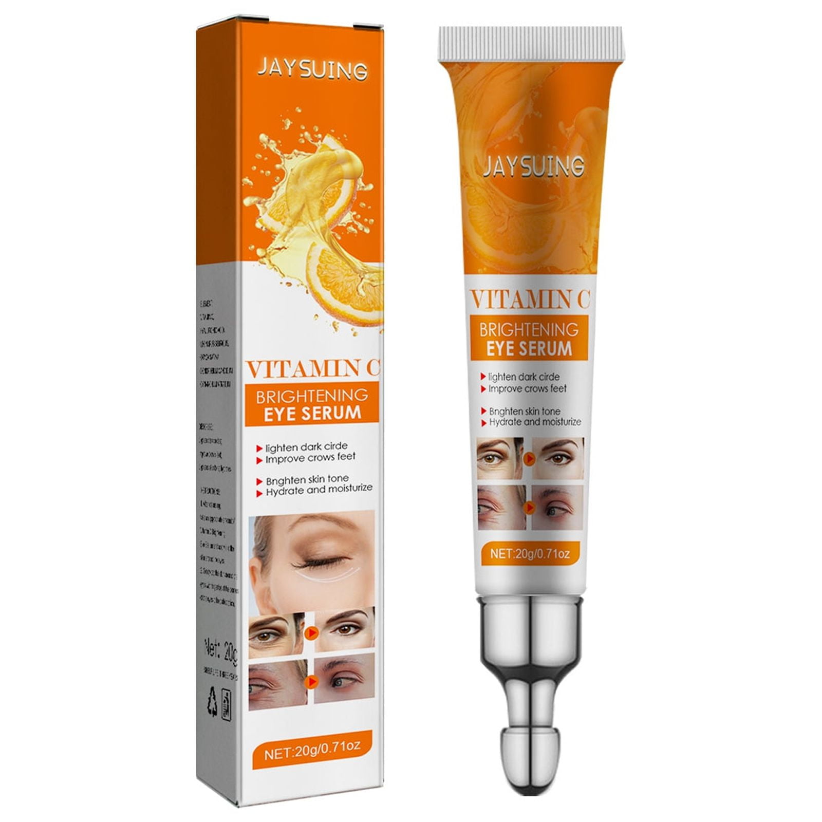 Jaysuing Moisturizing Comfort Vitamin C Firming Eye Cream, Lifting Fine ...