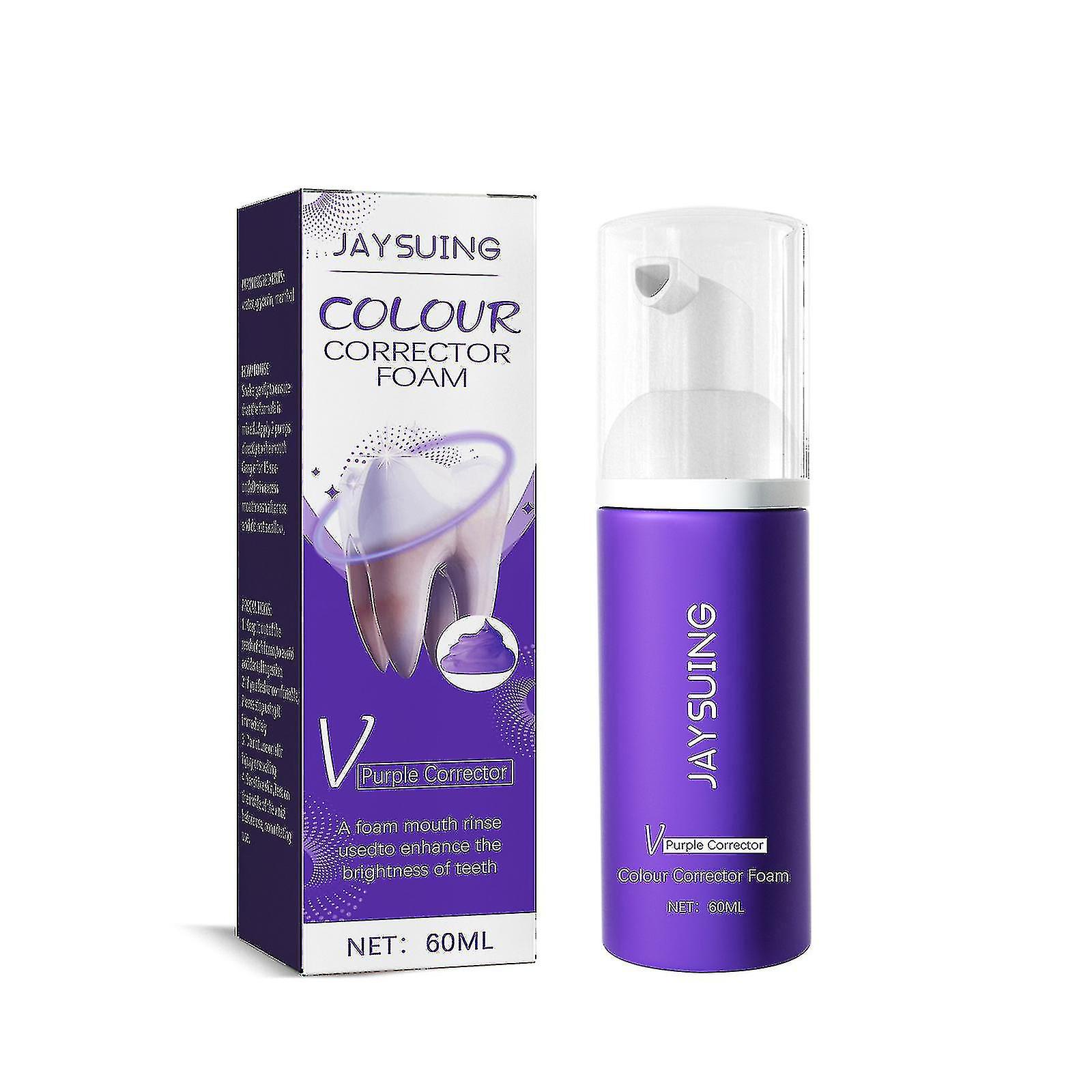 Jaysuing Mousse Toothpaste Pure White Bright White Tartar Tooth Stains ...