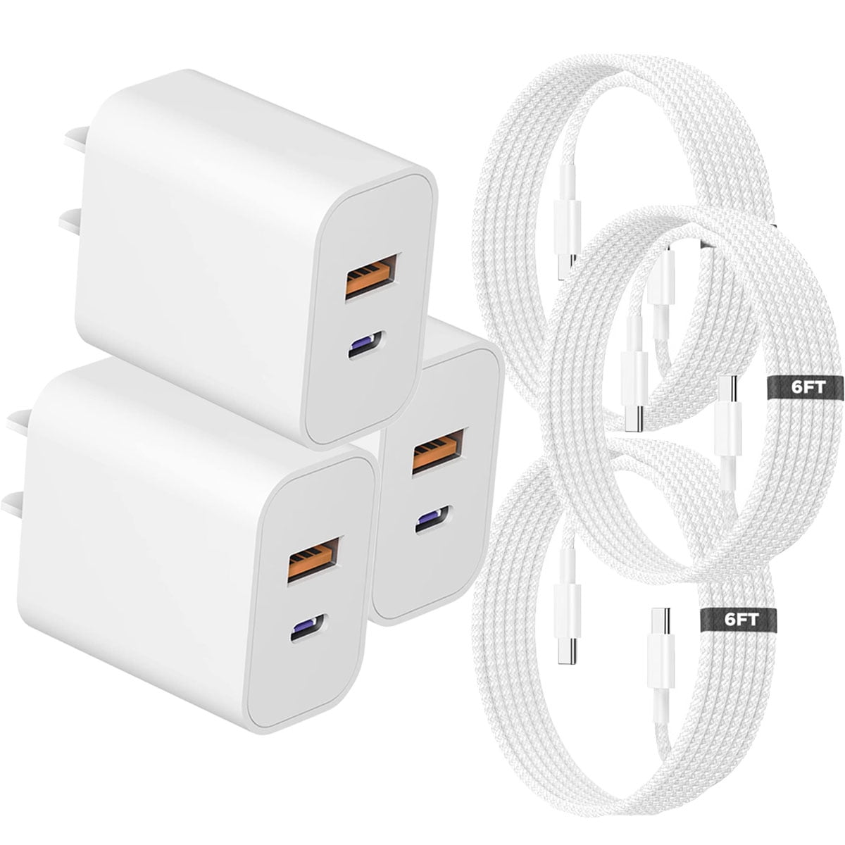 Jayuanone iPhone charger fast charging, for Apple iPhone 16 charger, 2 ...