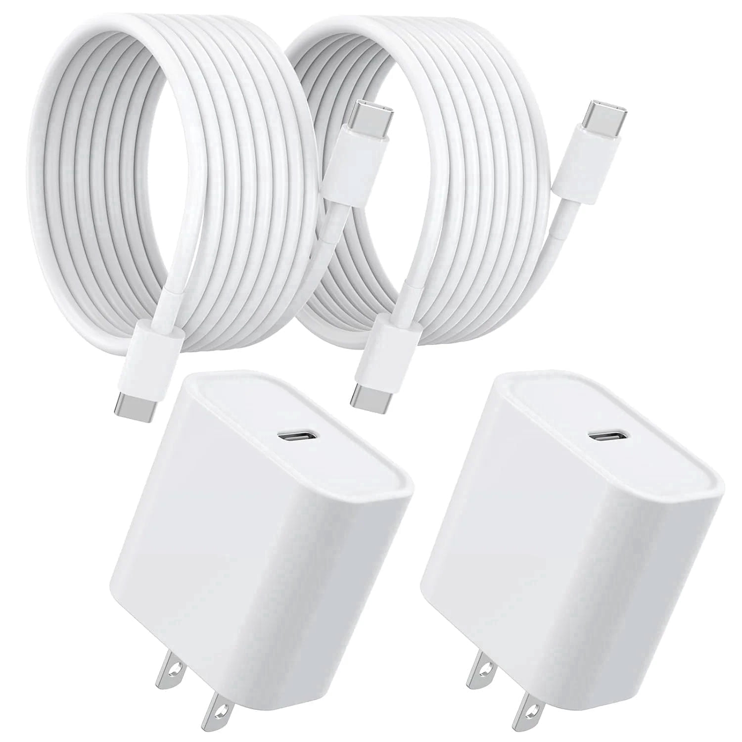 JAYUANONE iPhone Charger, 20W USB-C PD Fast Charging Block, 6ft Type-C ...