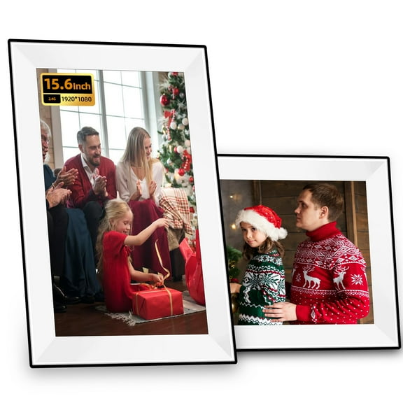 BSIMB 32 Inch Large Digital Picture Frame, Touchscreen 64GB 1920x1080 ...