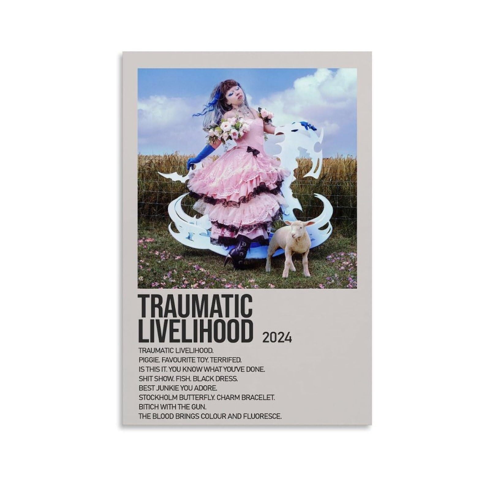 Jazmin Bean By Traumatic Livelihood Canvas Poster Bedroom Decor Office ...