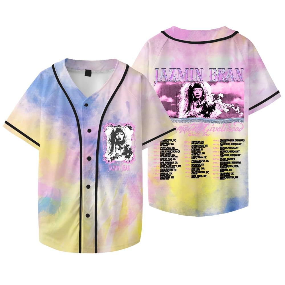 Jazmin Bean Traumatic Livelihood Tour Merch Baseball Jacket Women Men ...
