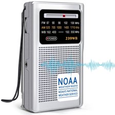 Midland ER310 Emergency Portable Weather Alert Radio - Walmart.com