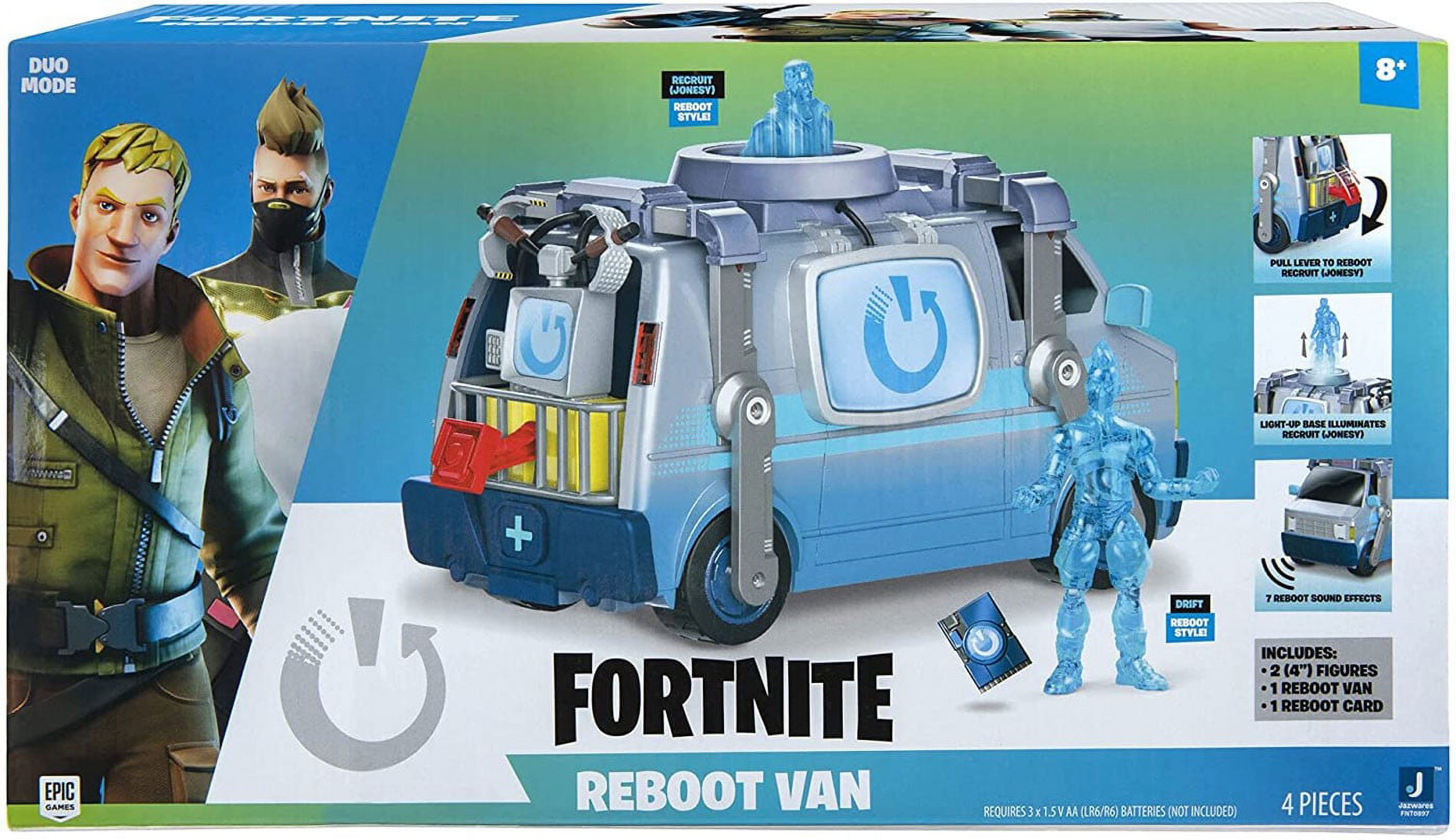 Jazwares Fortnite Reboot Van Jonesy Action Figure - Walmart.com