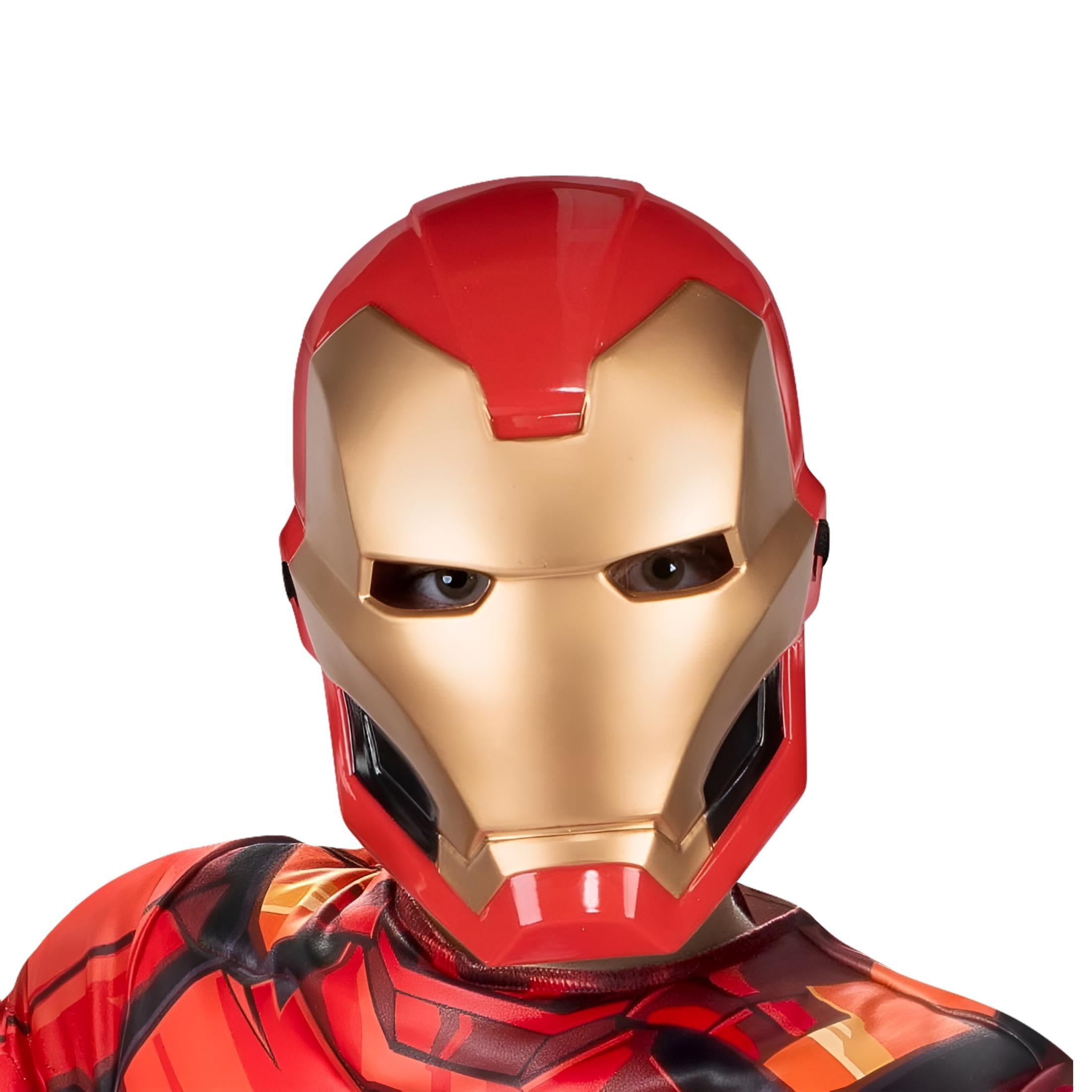 Jazwares Iron Man Child Mask, Precision Molded, Full-Face, Adjustable ...