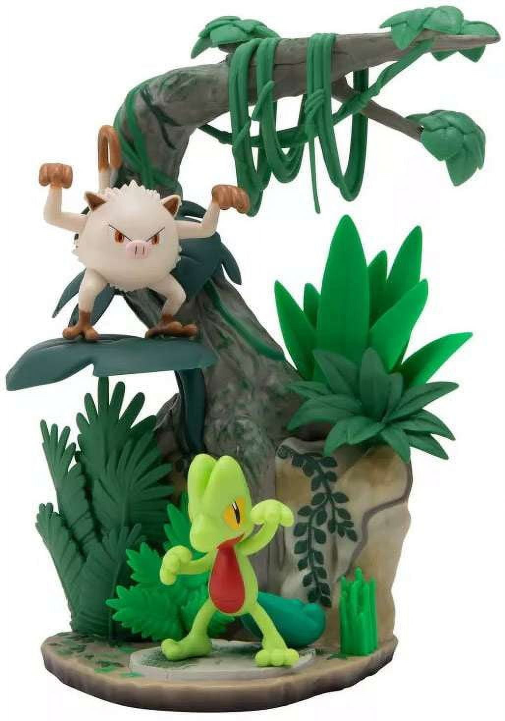 Jazwares Pokemon Select Series Mankey and Treecko Wild Jungle ...