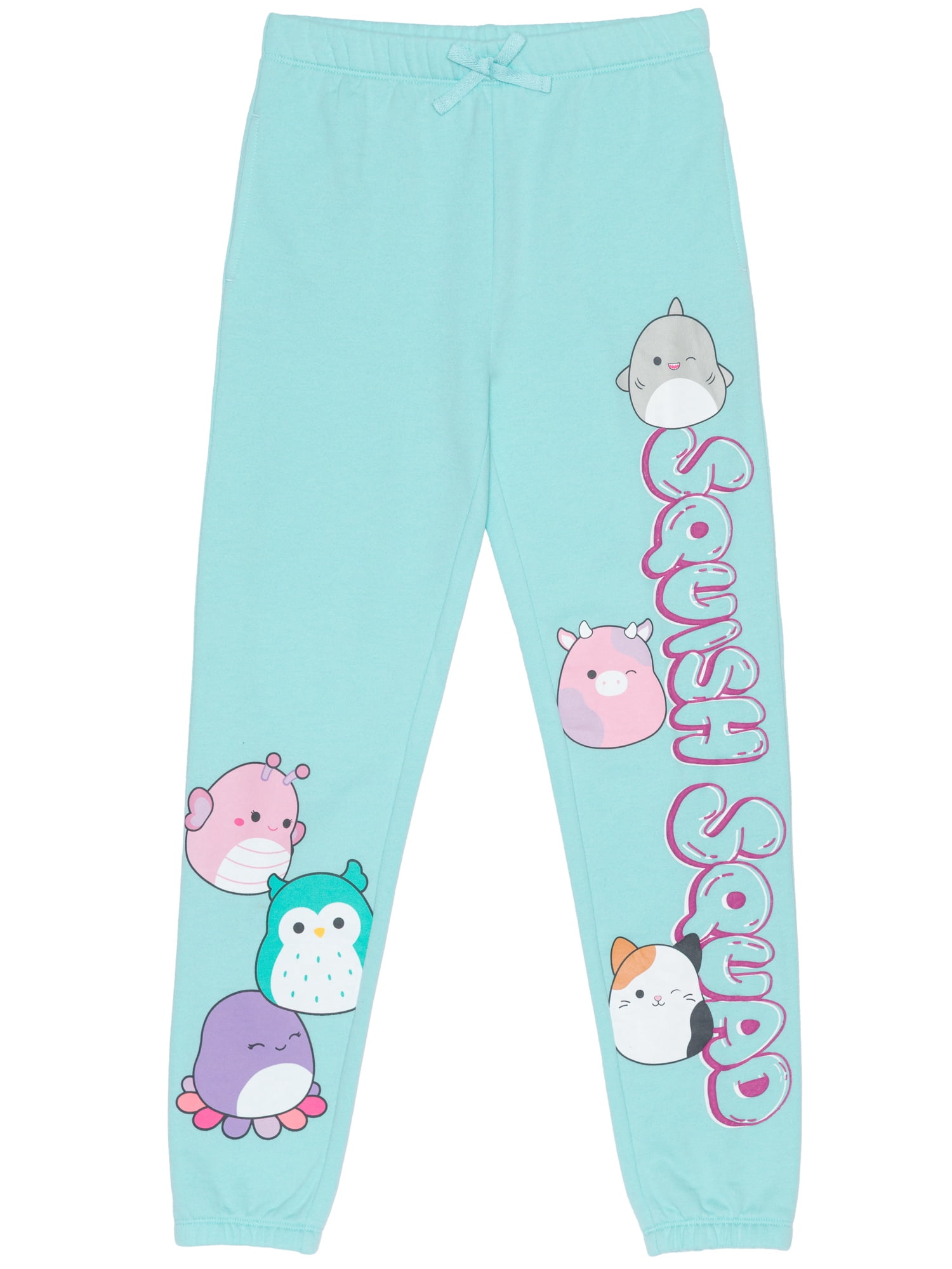 Squishmallows Girls Joggers, Sizes 4-18 & Plus, Cozy Graphic Pants by ...