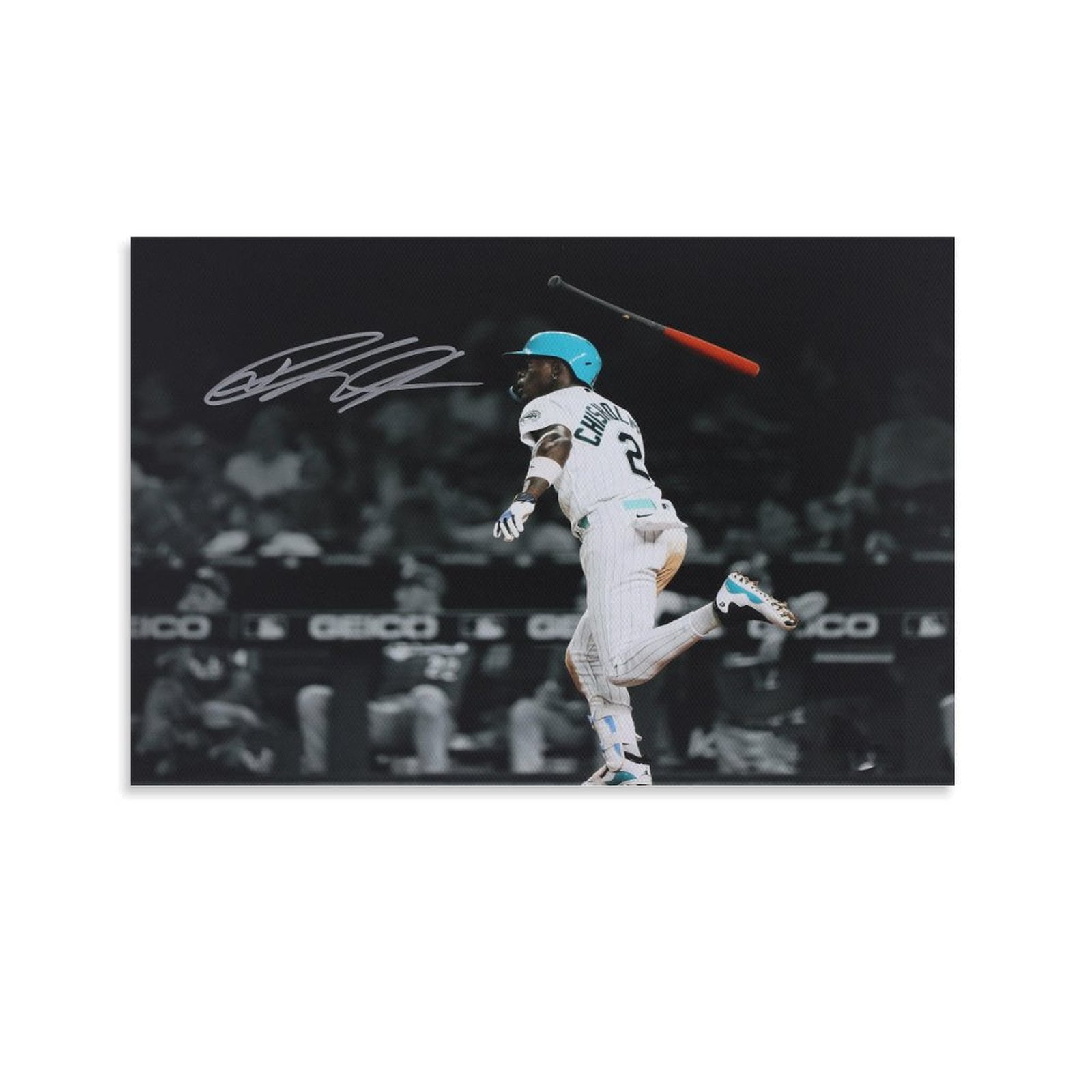 Jazz Chisholm Jr Baseball Player Poster1 Canvas Poster Bedroom Living ...