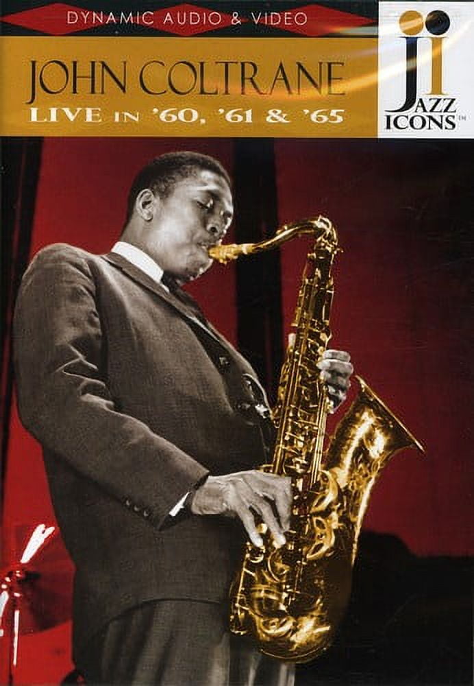 Jazz Icons: John Coltrane Live in 60, 61 & 65 (DVD) - Walmart Business ...
