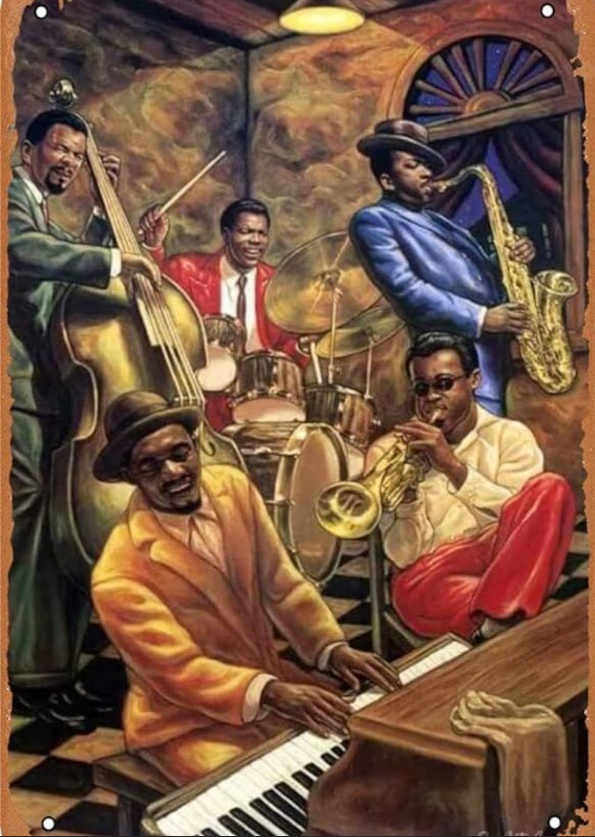Jazz Posters Collection 24x36 - Unique Designs, Classic & Modern Art ...