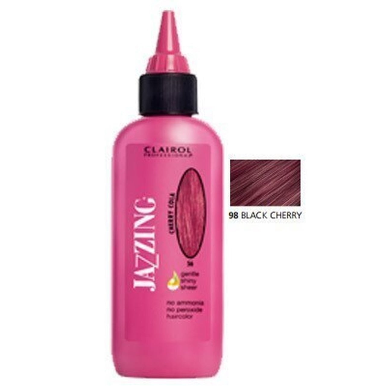 Jazzing Hair Color Rinse 98 Black Cherry #98 3 oz,Pack of 6 - Walmart.com