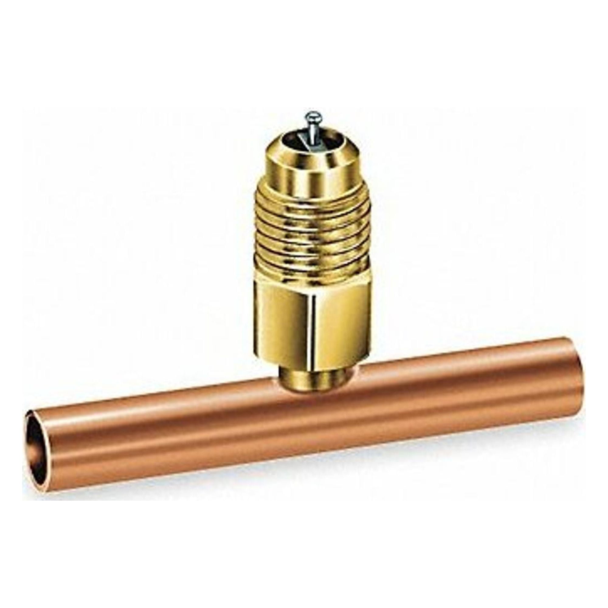 Jb Industries 1/4" Access Valve Tee,Brass/Copper A31140 - Walmart.com