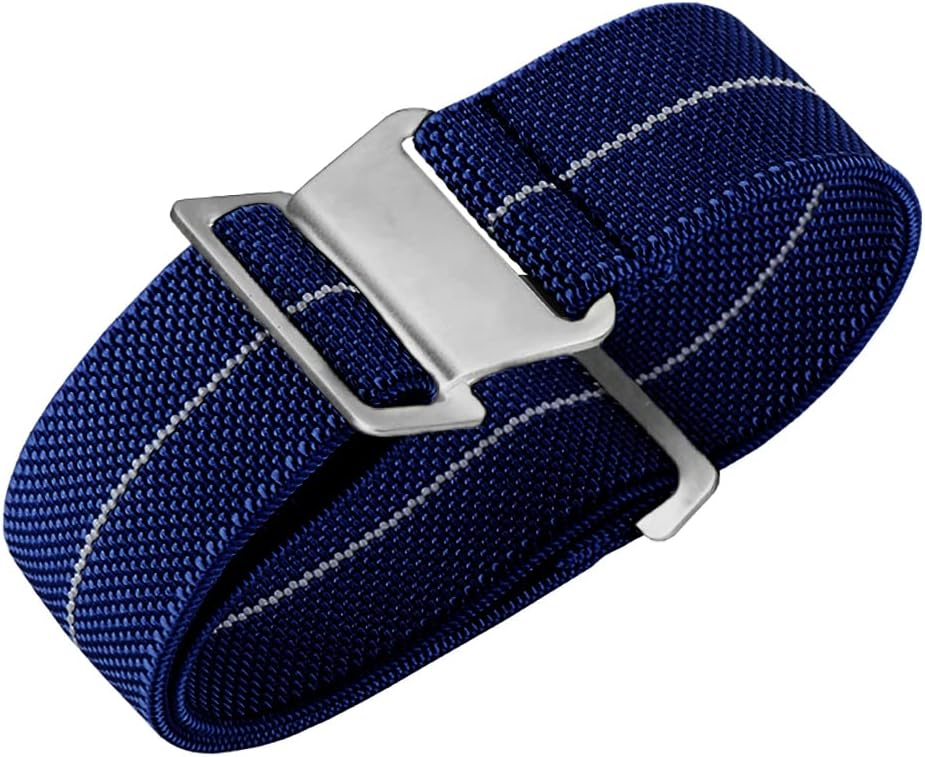 Jbr French Forces Parachute Style Watch Strap - Stretch Fabric Nylon ...