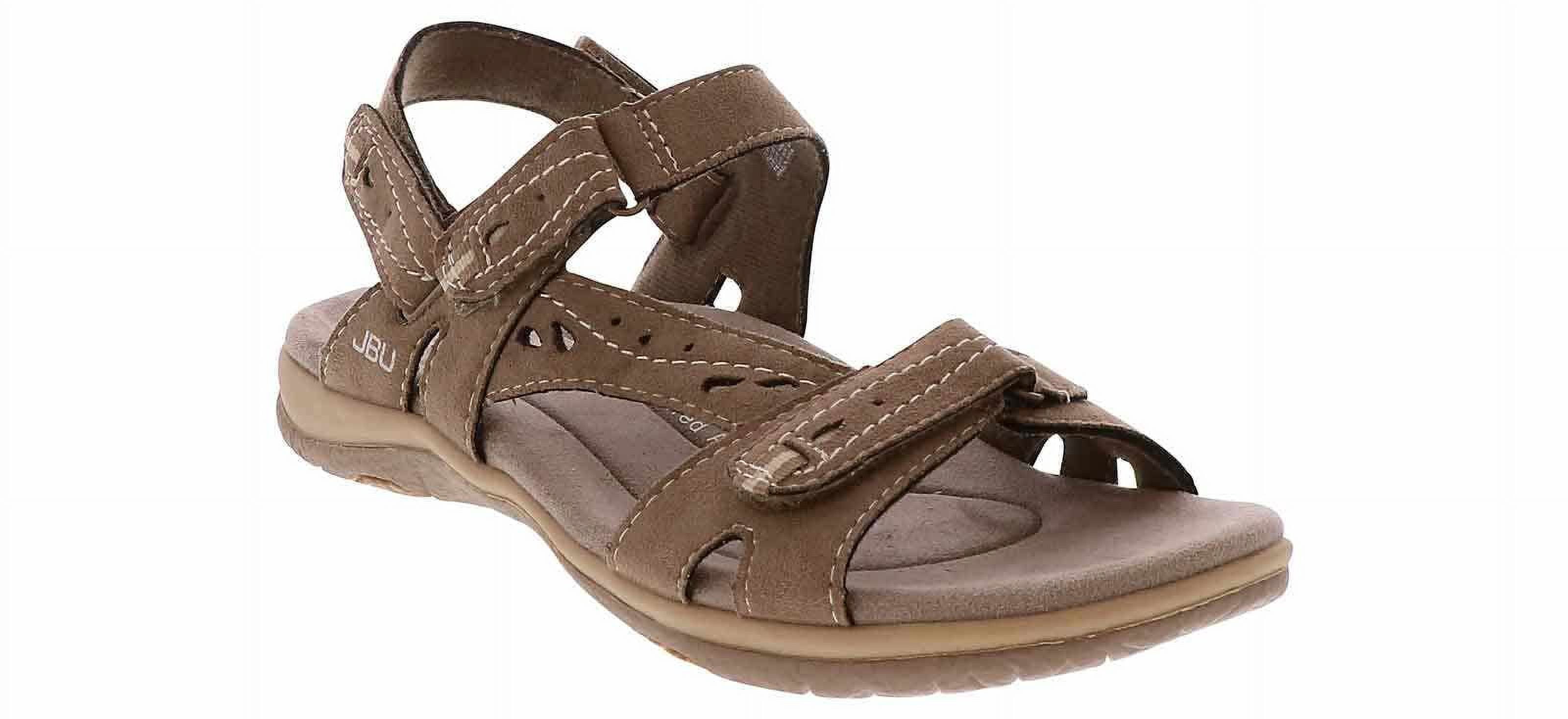Jbu By Jambu Stephie Brown Comfort Sandal | STEPHIE-BROWN - Walmart.com