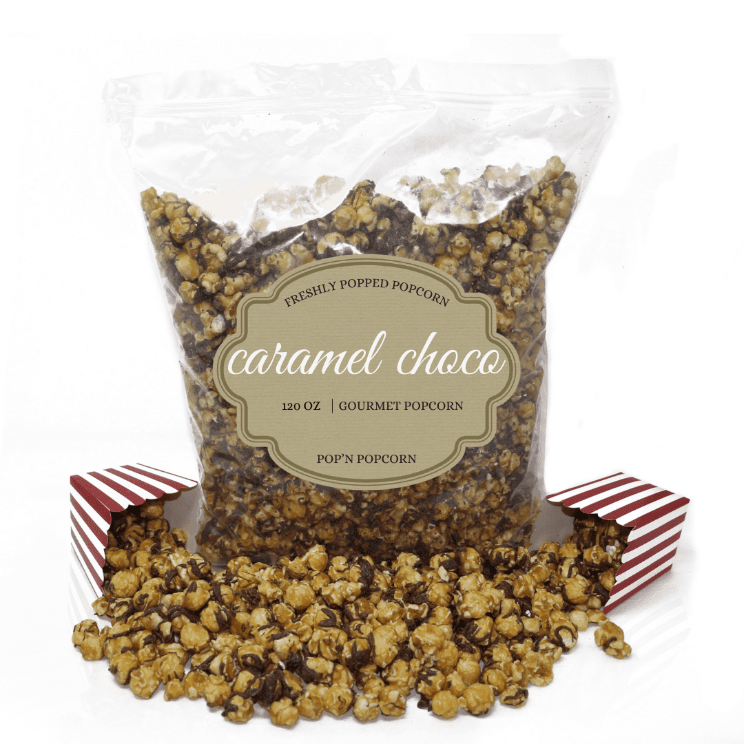 Jd's Snack Factory Chocolate Caramel Popcorn – Chocolate Drizzled ...