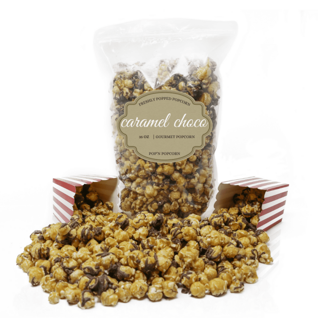 Jd's Snack Chocolate Covered Caramel Pop Corn - Caramel with Choco, 35 ...