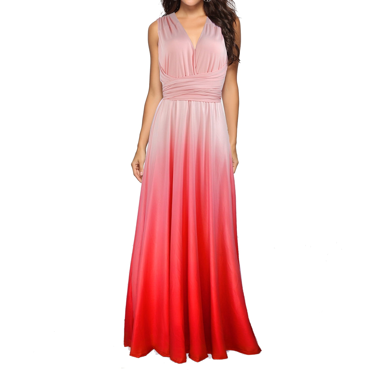 SWSMCLT Women's Maxi Long Transformer Convertible Dresses Homecoming ...