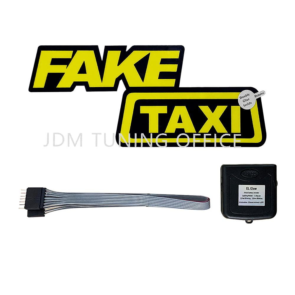 Jdm Fake Taghts-car Autocollant, Window Emitting Light, Racing ...