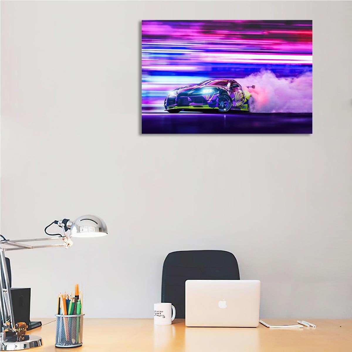 Jdm Poster,Sport Car Poster,Supra Canvas Wall Art For Living Room Decor ...