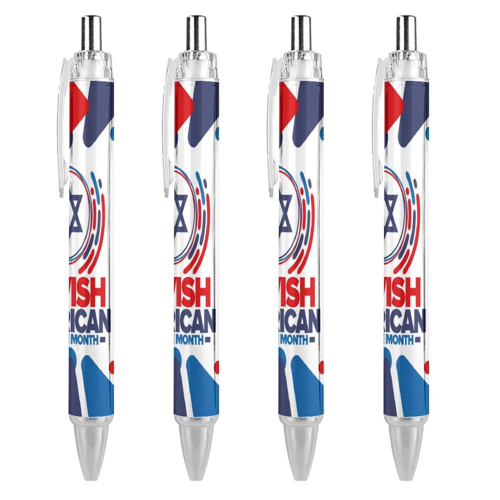 Je-wi-sh American Heritage Month Ballpoint Pen Retractable Pens Black ...