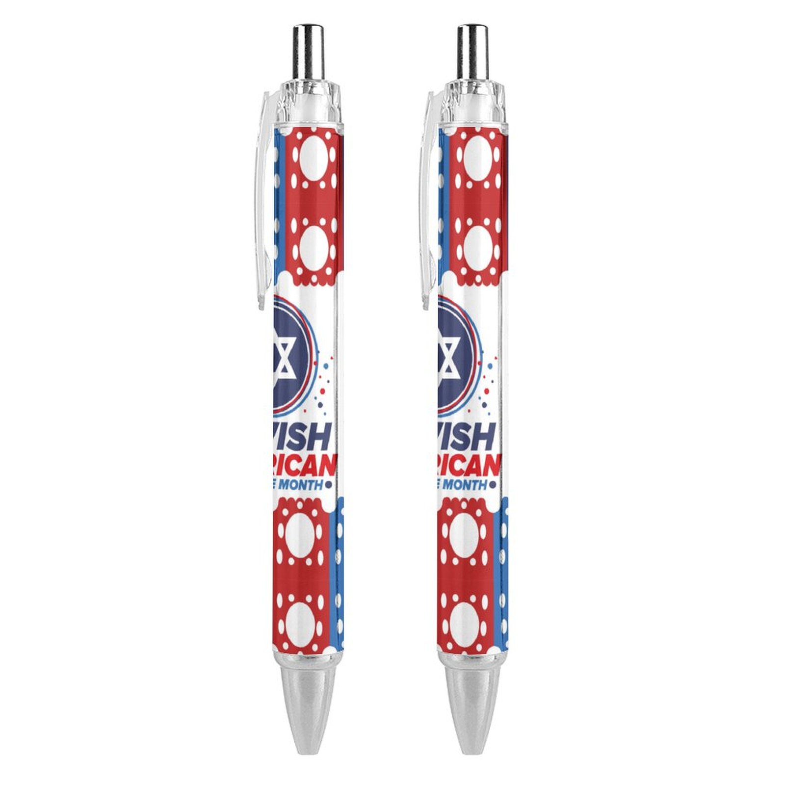 Je-wi-sh American Heritage Month Ballpoint Pen Retractable Pens Black ...