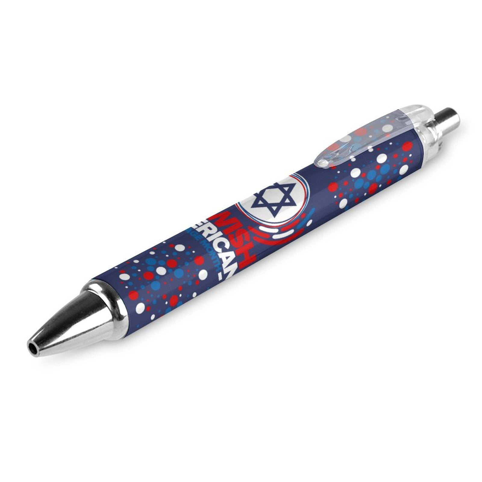 Je-wi-sh American Heritage Month Ballpoint Pen Retractable Pens Black ...