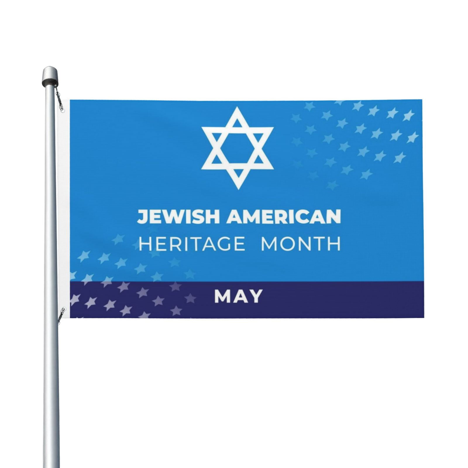 Je-wish American Heritage Month Flag Banner 3*5 Ft Double Sided Yard ...
