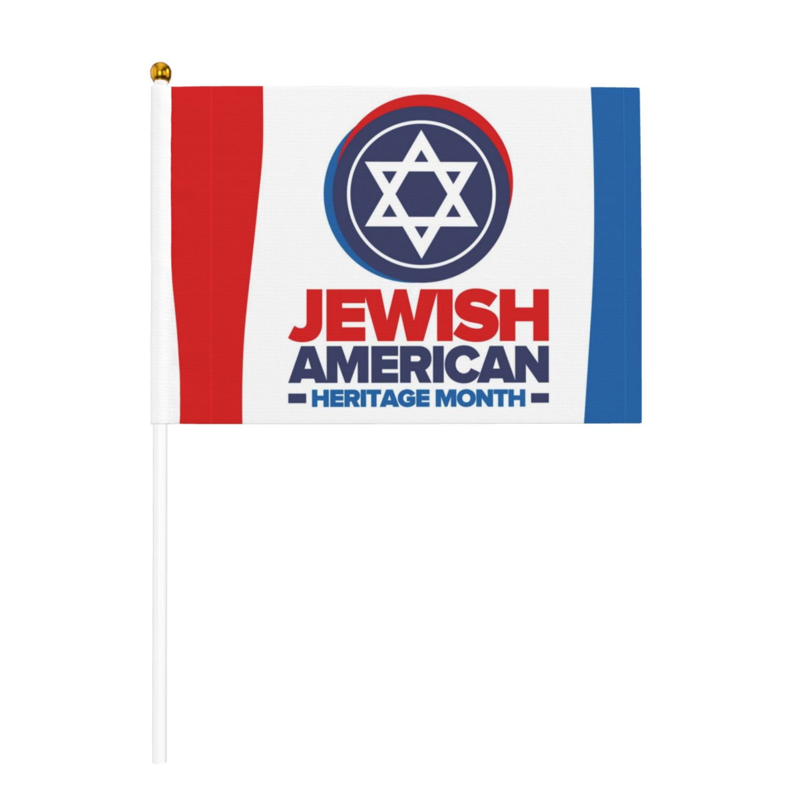 Je-wish American Heritage Month Flag Small Mini Hand Held Flags Small ...