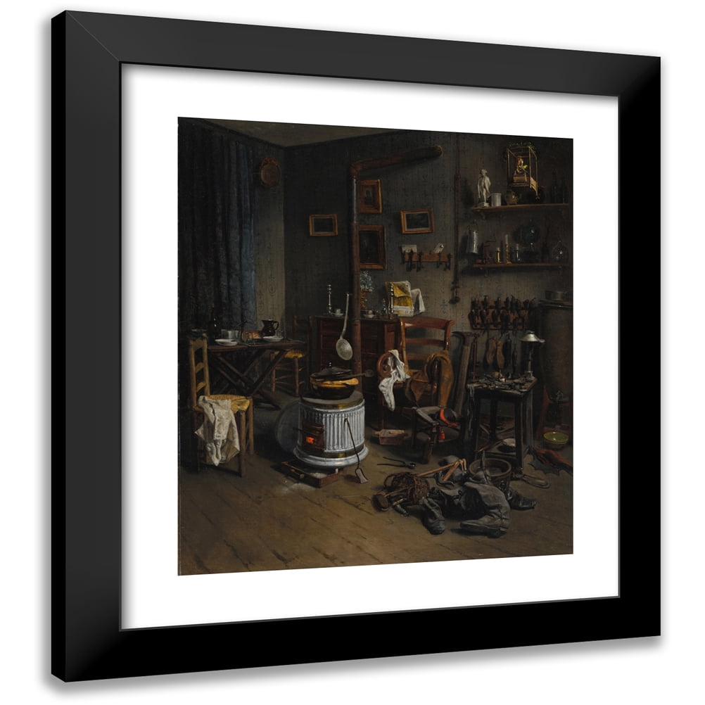 Jean-Alphonse Duplessy 12x14 Black Modern Framed Museum Art Print ...