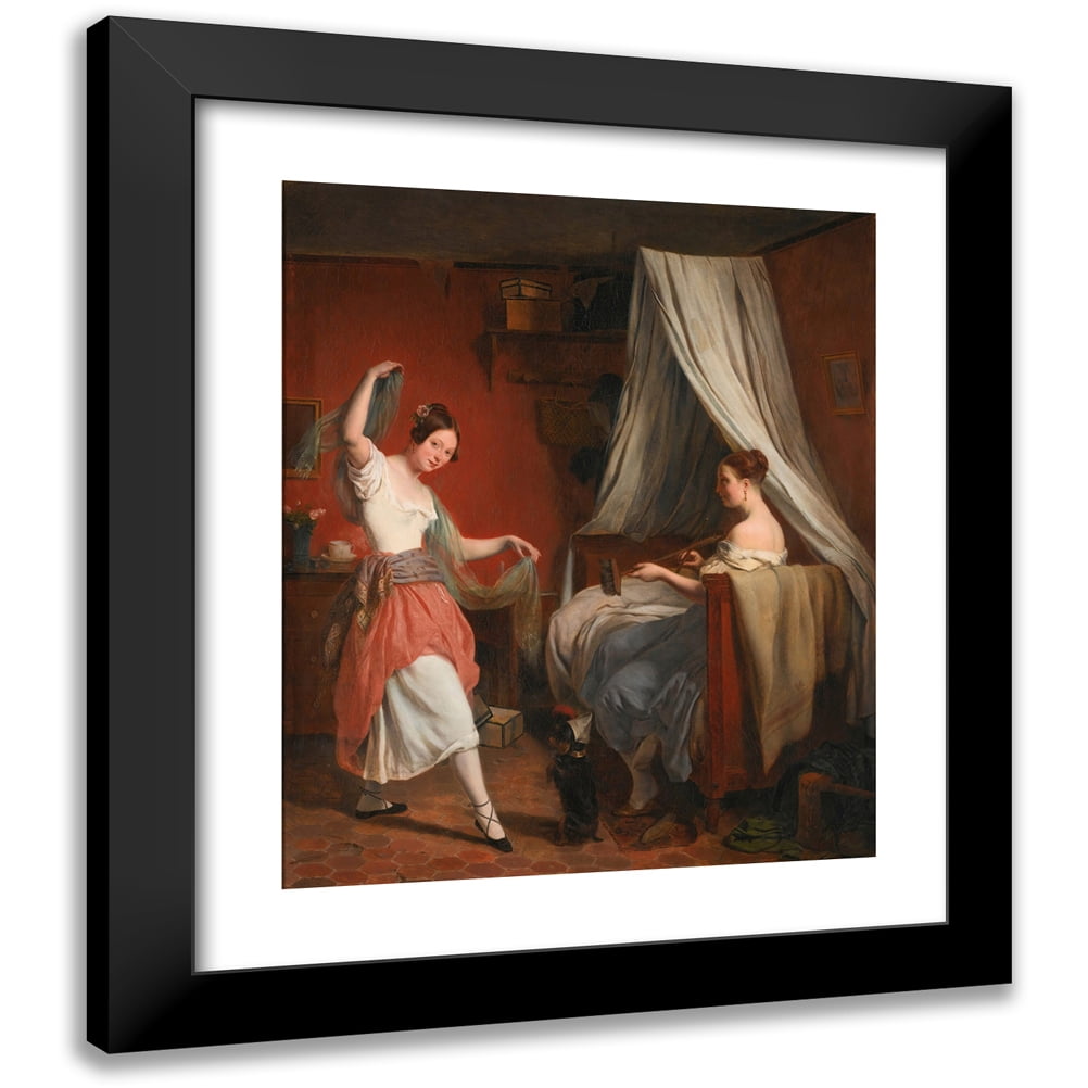 Jean-Alphonse Roehn 20x23 Black Modern Framed Museum Art Print Titled ...
