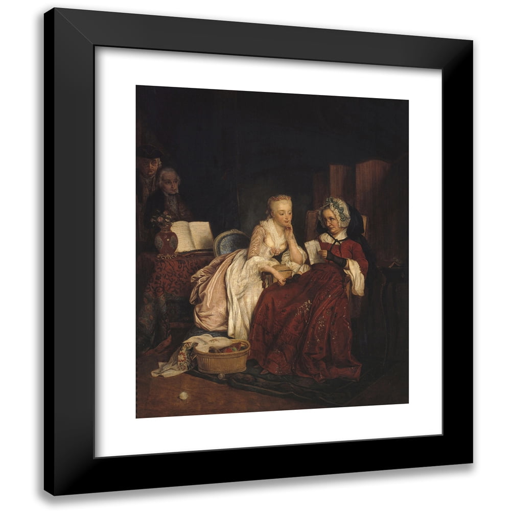 Jean-Alphonse Roehn 20x24 Black Modern Framed Museum Art Print Titled ...