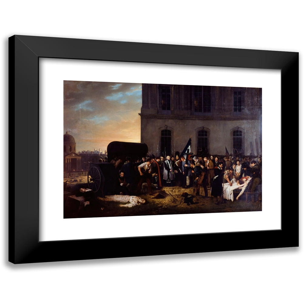 Jean-Alphonse Roehn 24x18 Black Modern Framed Museum Art Print Titled ...