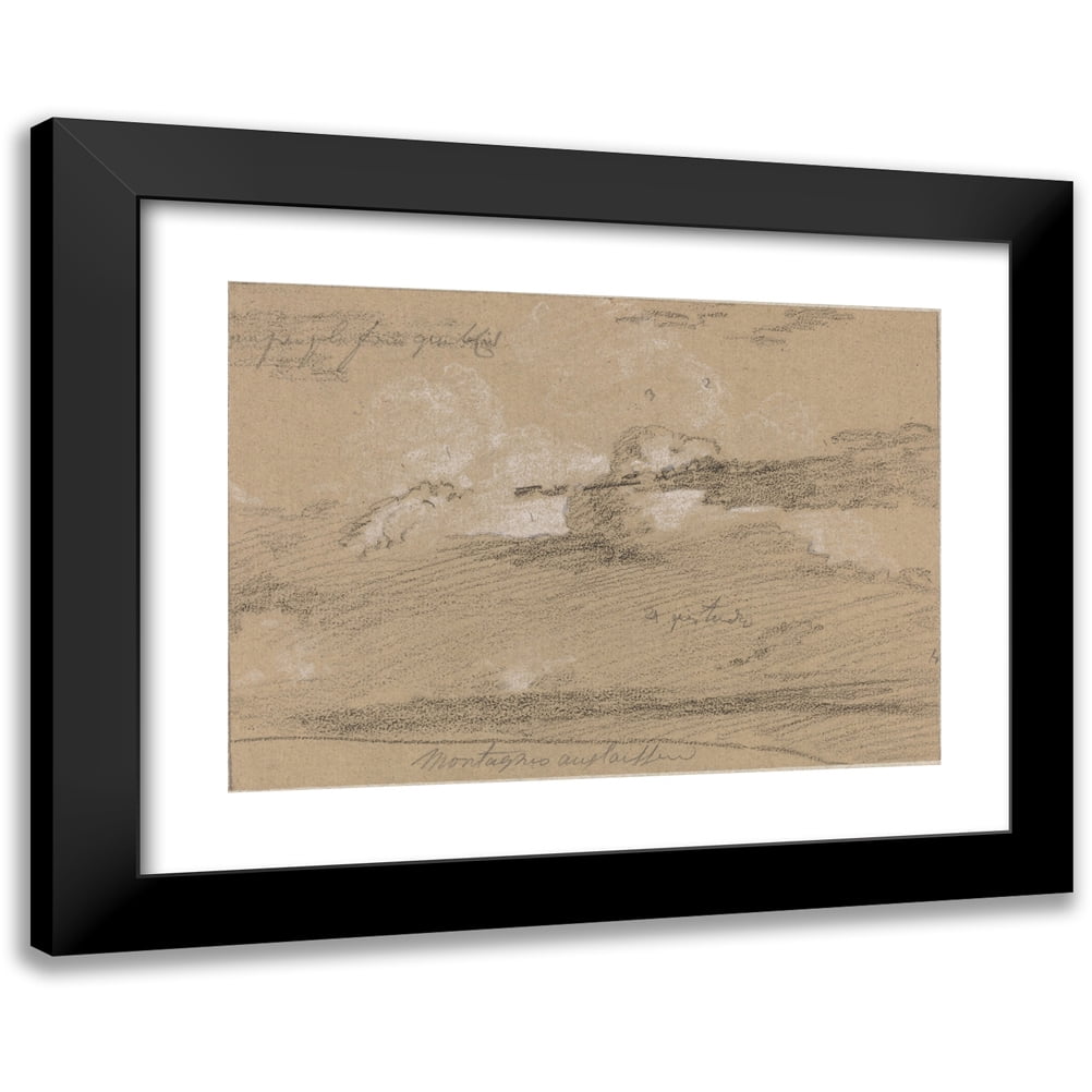 Jean-Antoine Linck 24x18 Black Modern Framed Museum Art Print Titled ...