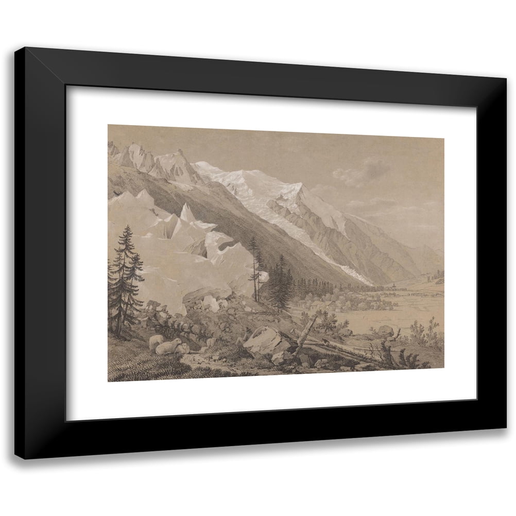 Jean-Antoine Linck 24x19 Black Modern Framed Museum Art Print Titled ...