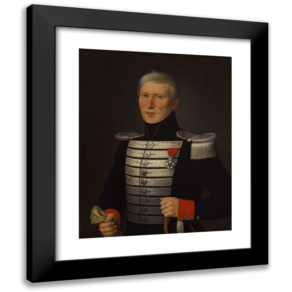 Jean Antoine Théodore Giroust 12x14 Black Modern Framed Museum Art ...