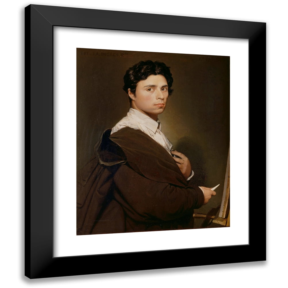 Jean Auguste Dominique Ingres 20x24 Black Modern Framed Museum Art ...