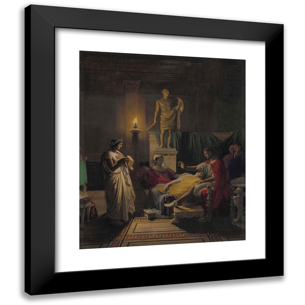 Jean Auguste Dominique Ingres 20x24 Black Modern Framed Museum Art ...