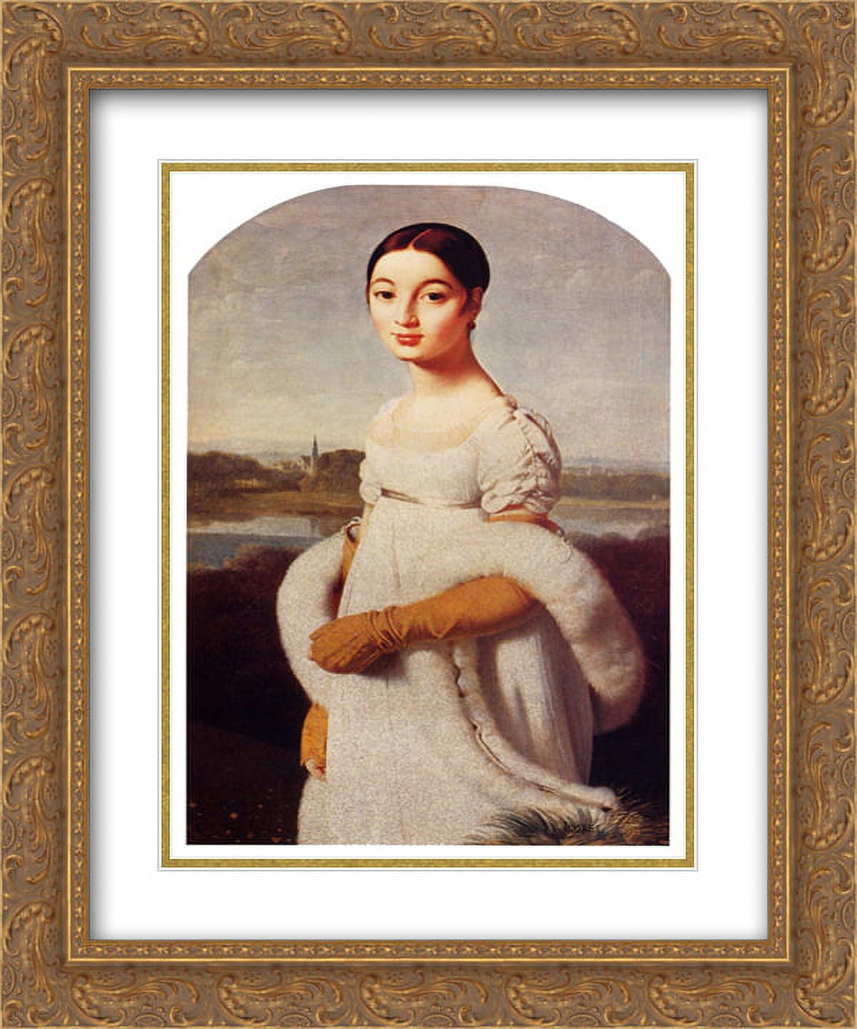 Jean Auguste Dominique Ingres 2x Matted 20x24 Gold Ornate Framed Art ...