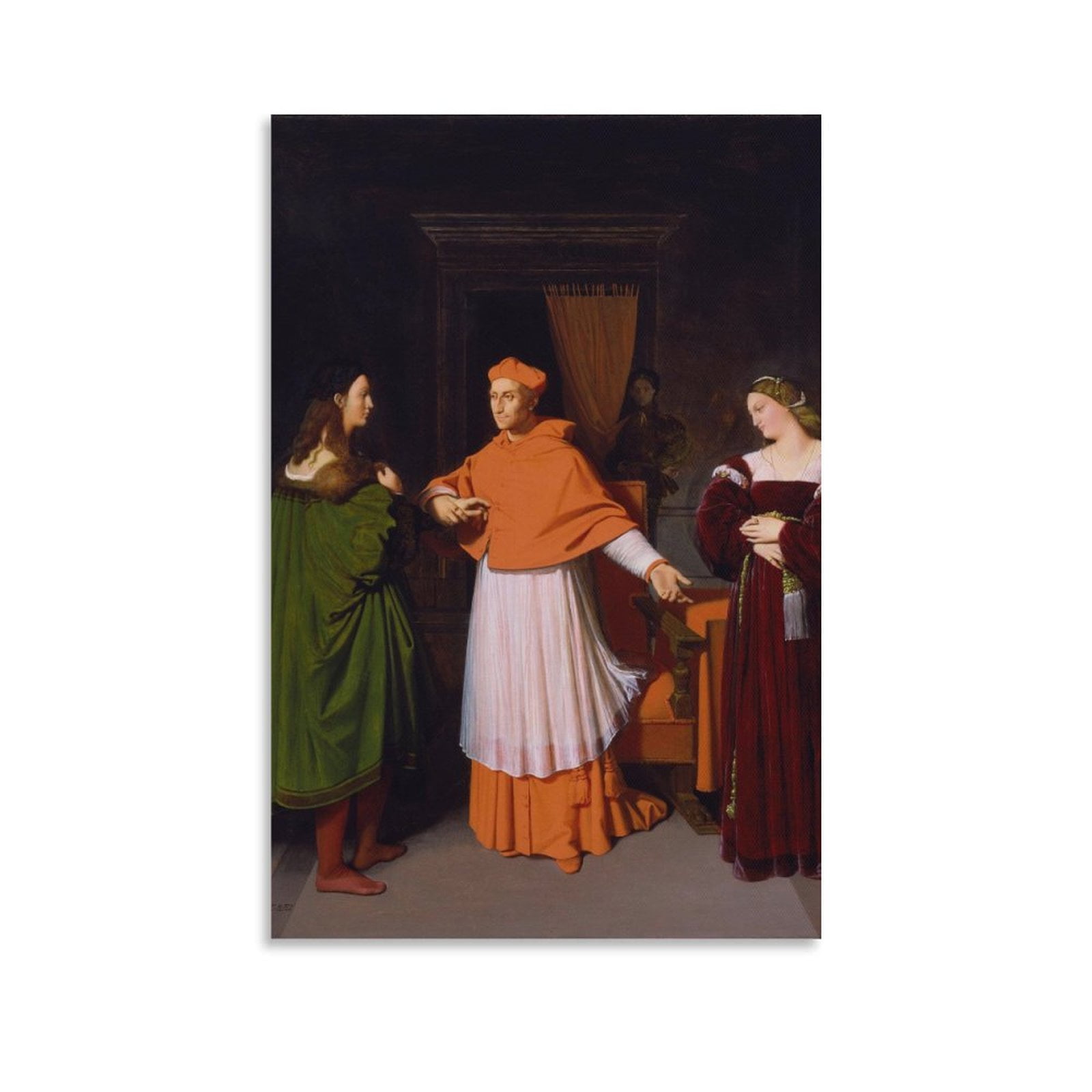 Jean Auguste Dominique Ingres Print Painting (10) Wall Art Picture ...