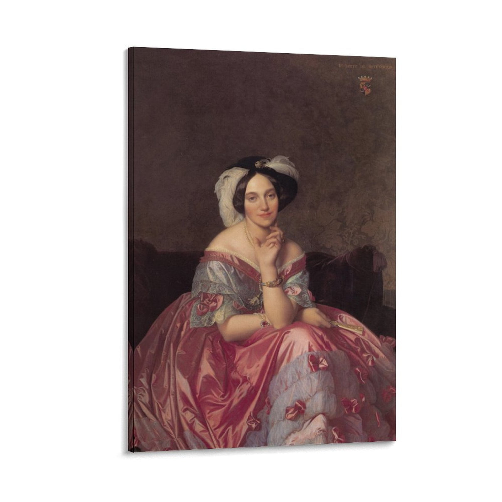 Jean Auguste Dominique Ingres Print Painting (14) Canvas Wall Art ...