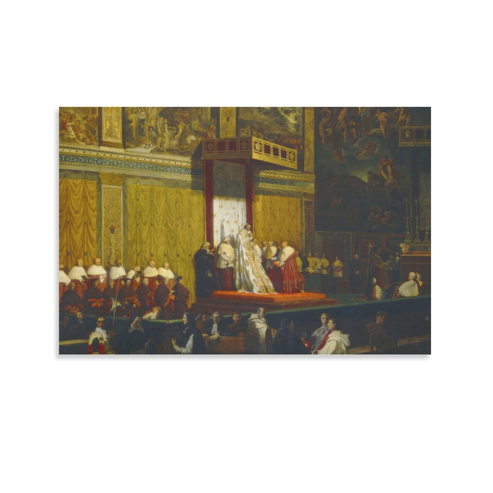 Jean Auguste Dominique Ingres Print Painting (22) Home Decor Poster ...