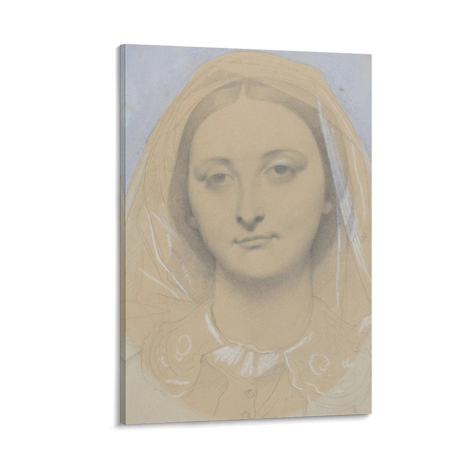 Jean Auguste Dominique Ingres Print Painting (23) Canvas Wall Art ...