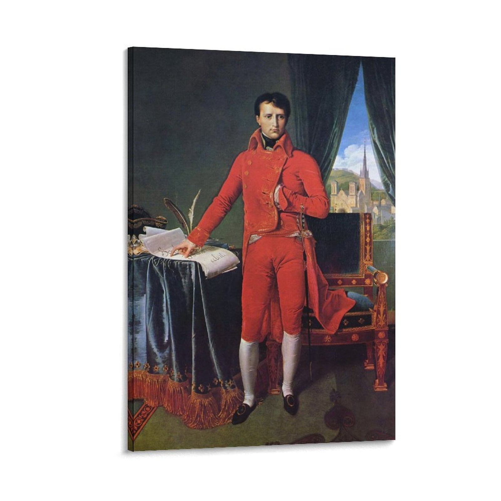 Jean Auguste Dominique Ingres Print Painting (30) Canvas Wall Art ...