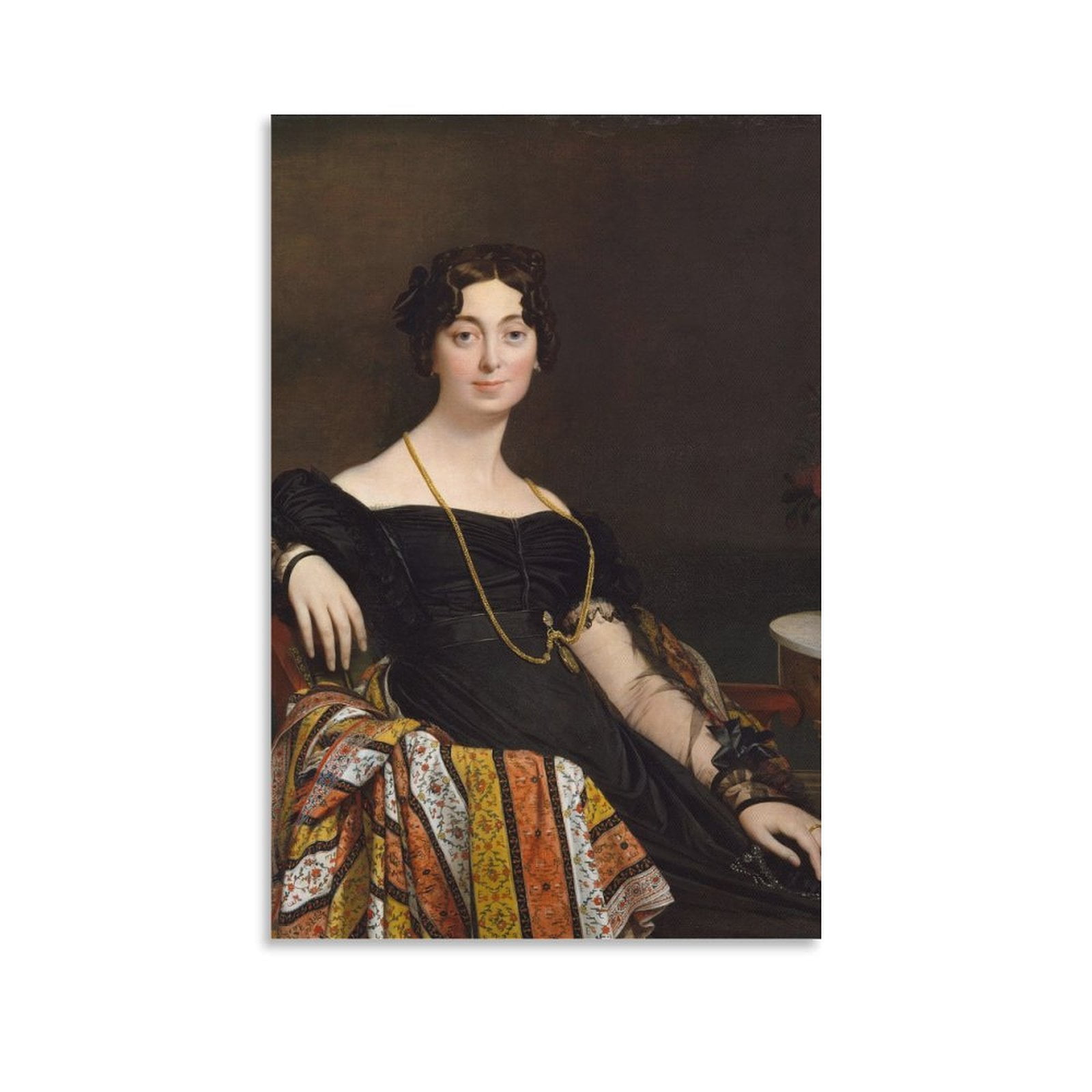 Jean Auguste Dominique Ingres Print Painting (45) Canvas Wall Art ...