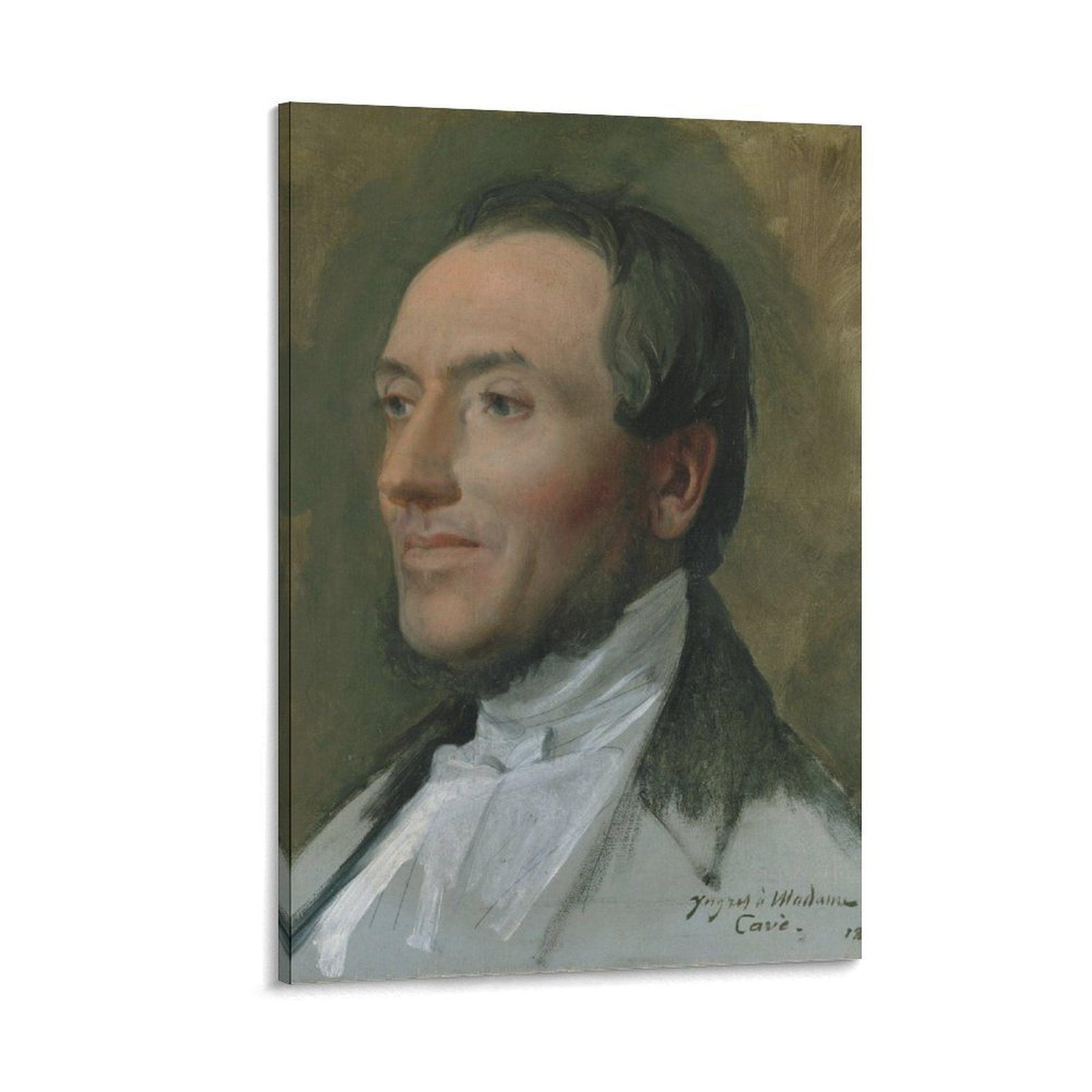 Jean Auguste Dominique Ingres Print Painting (49) Canvas Wall Art ...