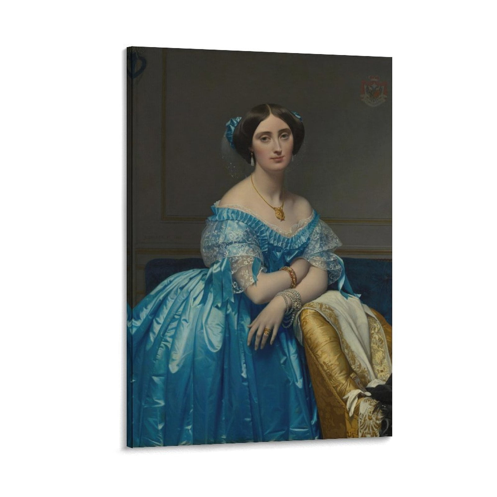 Jean Auguste Dominique Ingres Print Painting (5) Gifts Canvas Painting ...
